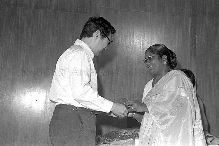 MRS C V DEVAN NAIR, WIFE OF SECRETARY-GENERAL OF NATIONAL