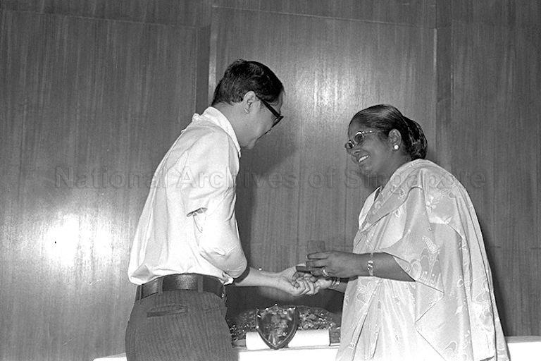 MRS C V DEVAN NAIR, WIFE OF SECRETARY-GENERAL OF NATIONAL