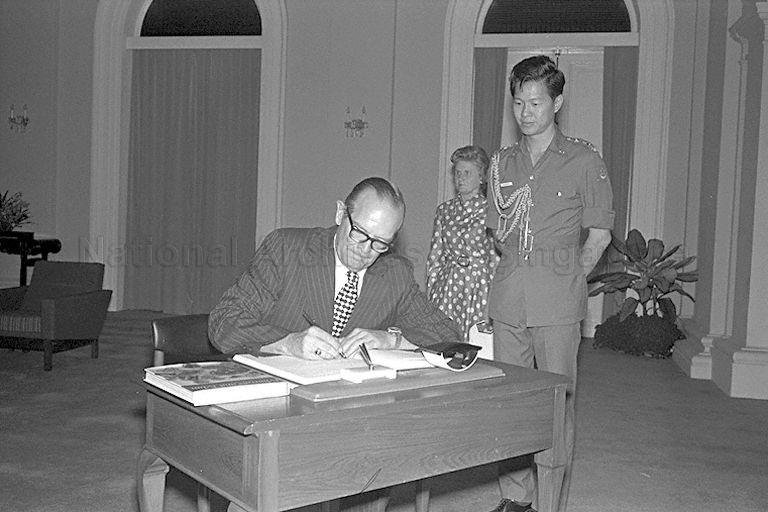 Retiring Ambassador of United States to Singapore Edwin