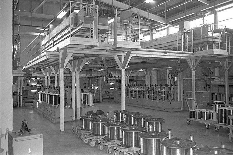 Interior view of factory of Sumiden Singapore Pte Ltd at 15
