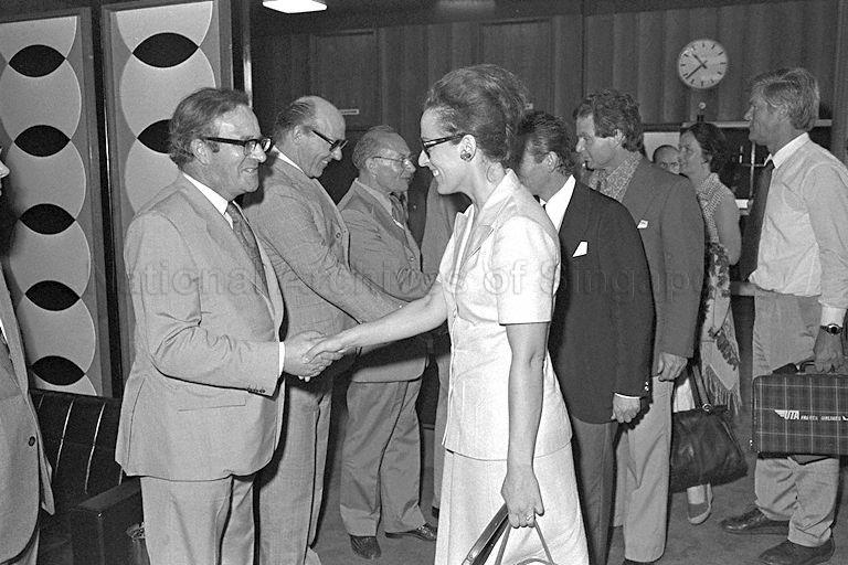 Members of the European Economic Community (EEC) delegation