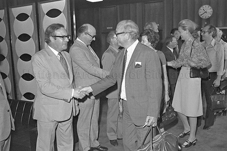 Members of the European Economic Community (EEC) delegation