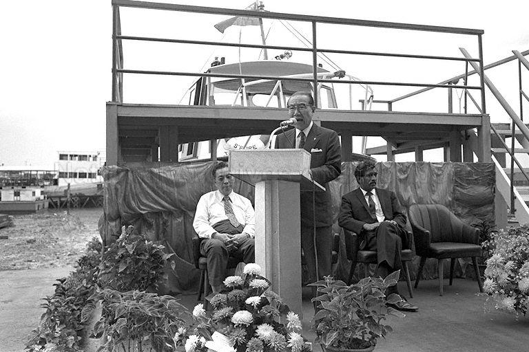 Chairman of Tourist Promotion Board Tan Sri Runme Shaw