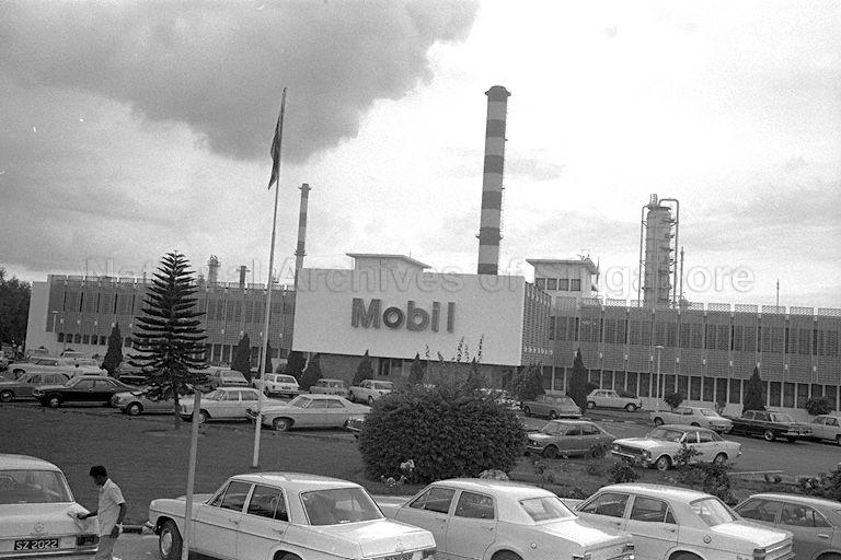Mobil Oil Singapore's newly-expanded $192 million refinery