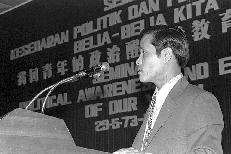 Dr Lau Teik Soon of Political Department of University of