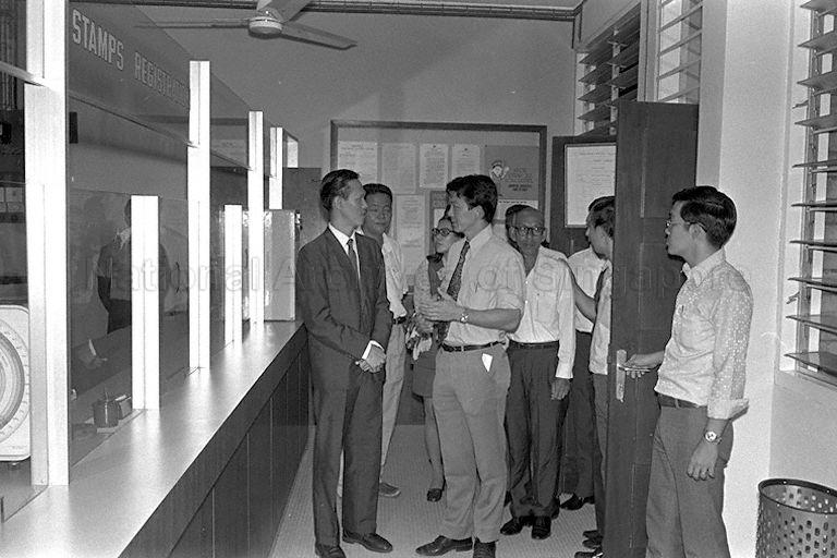 Member of Parliament for Kim Seng Dr Ong Leong Boon touring