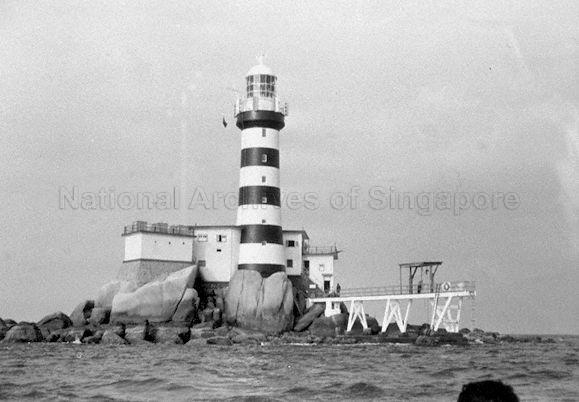 Horsburgh Lighthouse, Pedra Branca. The lighthouse, which
