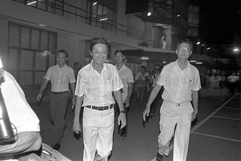 People's Action Party candidate for Kim Seng Dr Yeo Ning