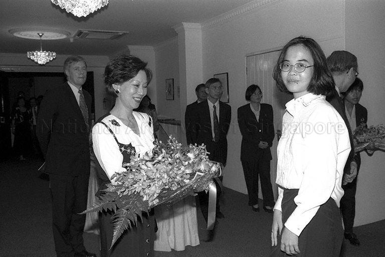 MRS SHIRLEY LIM, WIFE OF THE NATIONAL UNIVERSITY OF