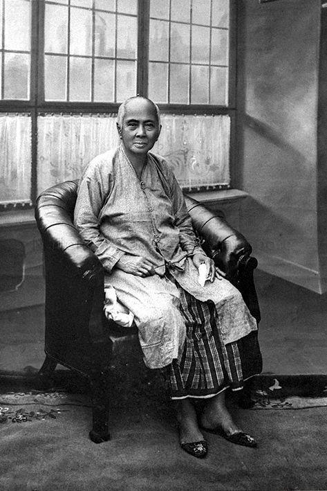 Portrait of Mrs Teo Lee nee Tan Poh Neo, grandmother of Lim