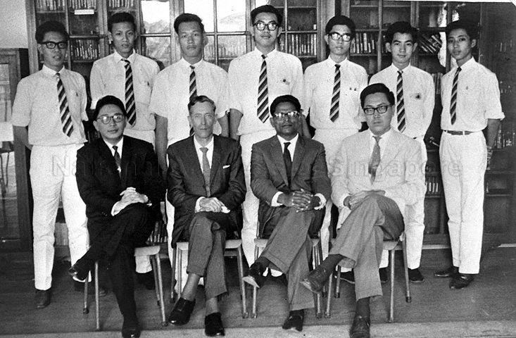 Group photograph of Raffles Institution Editorial Board of