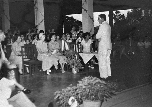 Chief Minister of Singapore Lim Yew Hock (seated front row