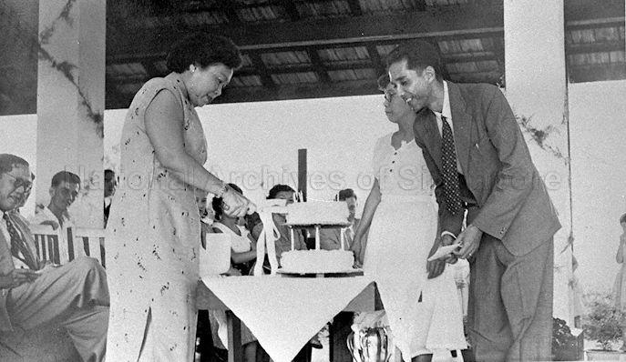 Mrs Lim Yew Hock, wife of Chief Minister of Singapore