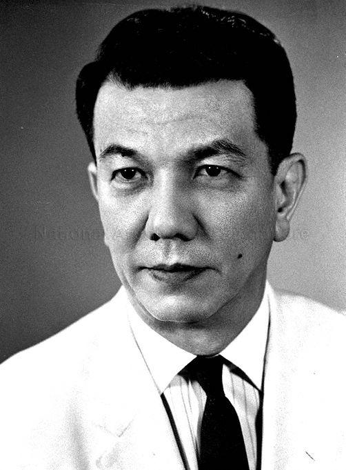 Portrait of Dr Benjamin Henry Sheares. Dr Sheares was