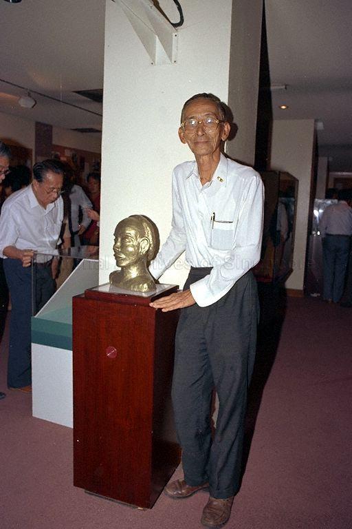 Lim Nang Seng, sculptor of five heads of early immigrants