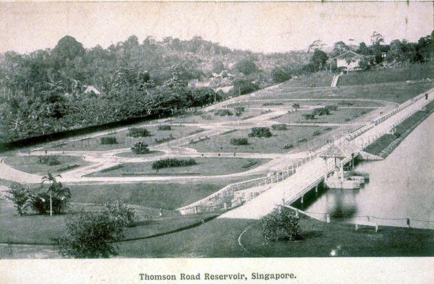 The first impounding reservoir in Singapore was constructed