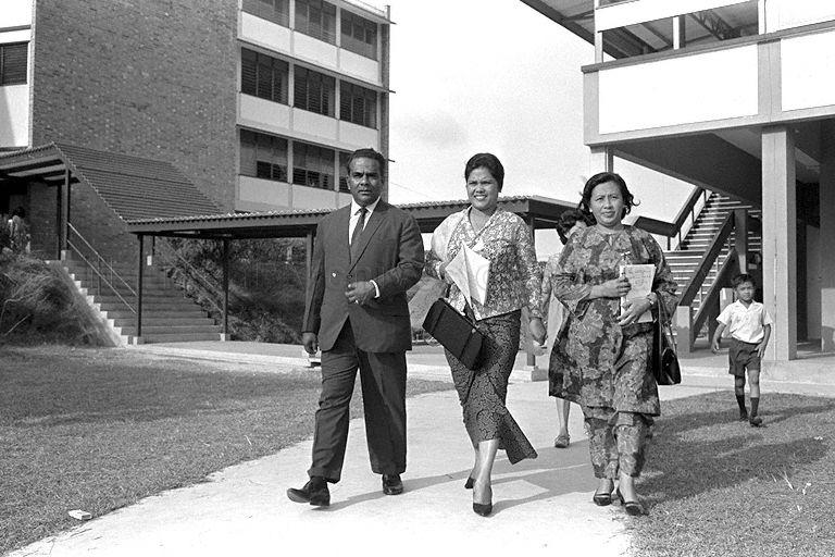 Wife of Minister of State for Education Mrs Rahim Ishak