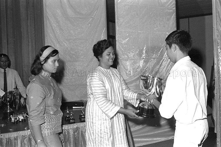 Wife of Minister of State for Education Mrs Rahim Ishak