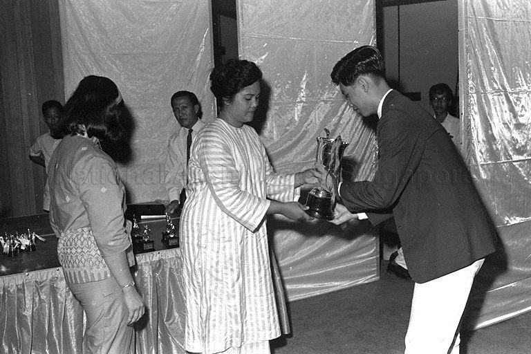 Wife of Minister of State for Education Mrs Rahim Ishak