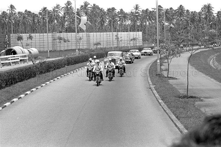 Motorcade of Vice-President of India Dr Zakir Husain