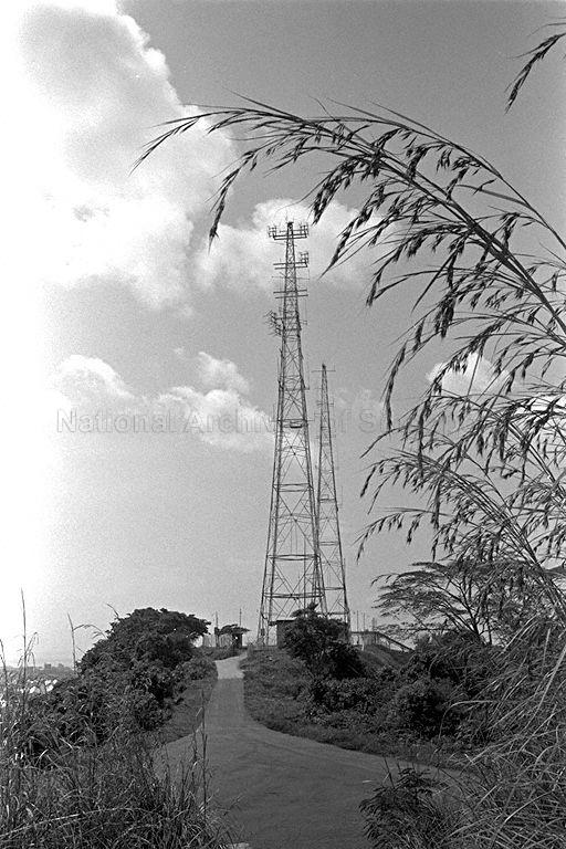 Photo of a telecommunication tower at the Civil Radio