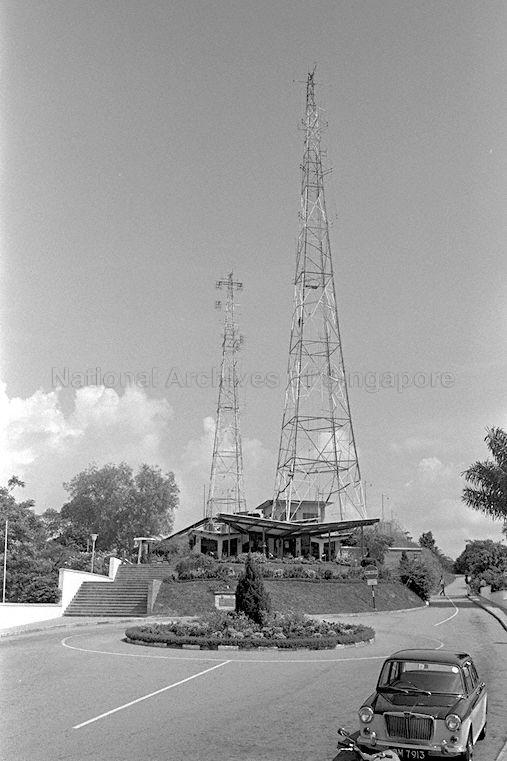 Photo of telecommunication towers at the Civil Radio