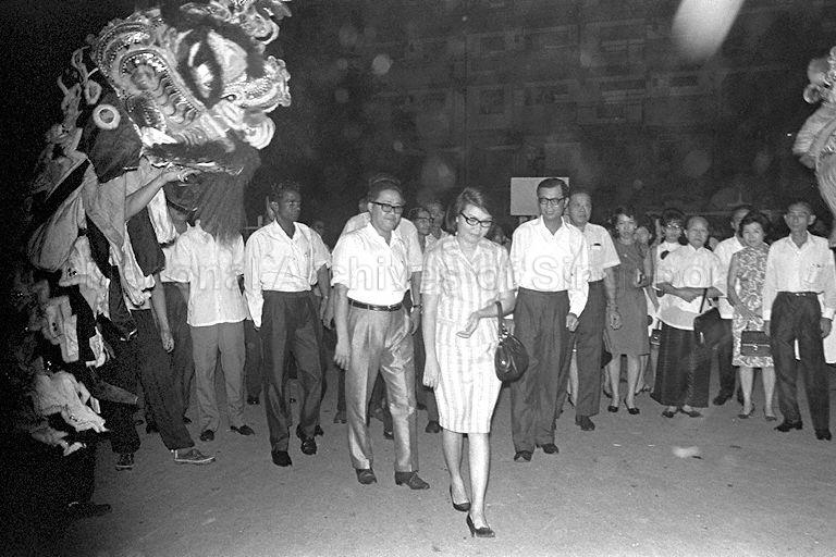 Delta Member of Parliament Madam Chan Choy Siong (centre)
