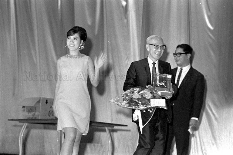 HONG KONG ACTRESS MS CHAN POH CHOO AT VARIETY SHOW ORGANISED