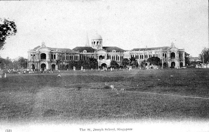 The former St Joseph's Institution (SJI) building at Bras