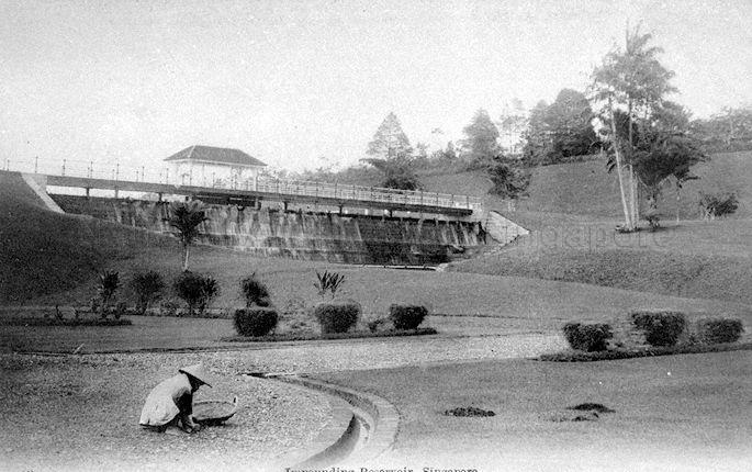 Impounding Reservoir, the first reservoir of potable water