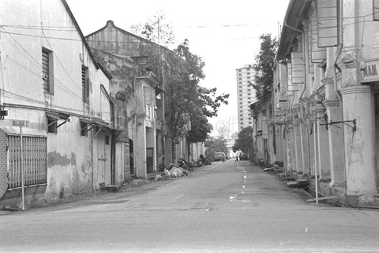 This is Malabar Street where now Bugis Junction is at the