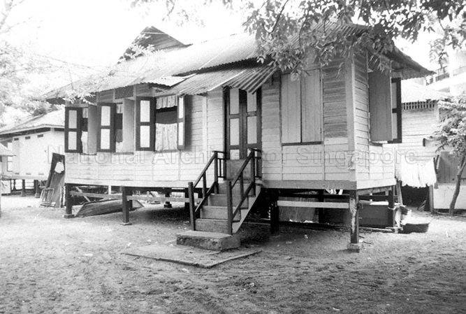 Malay kampong at Jalan Hajijah