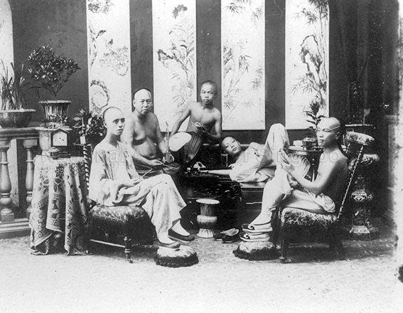 CHINESE OPIUM SMOKERS