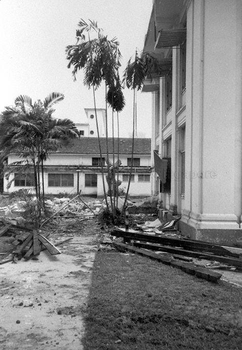 View of buildings at Singapore General Hospital, including