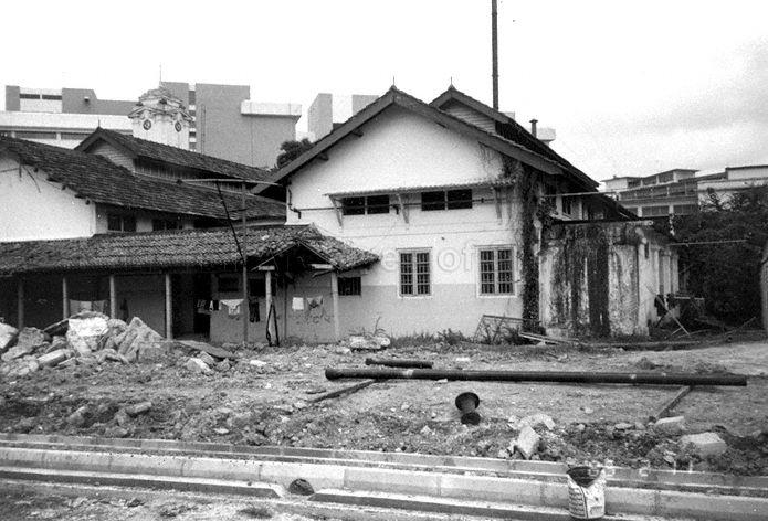 Buildings at Singapore General Hospital before being
