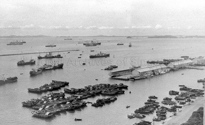 AERIAL VIEW OF TELOK AYER BASIN.