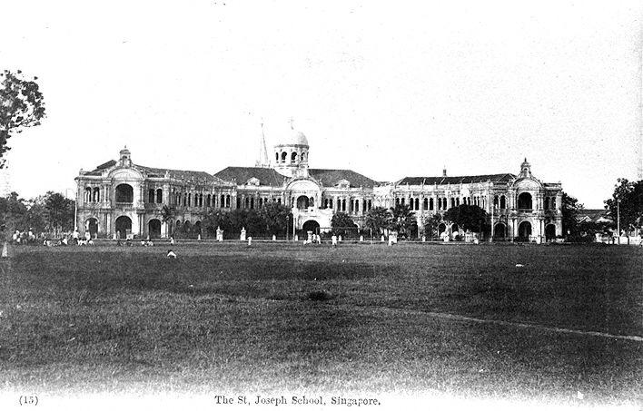 The former St Joseph's Institution (SJI) building at Bras