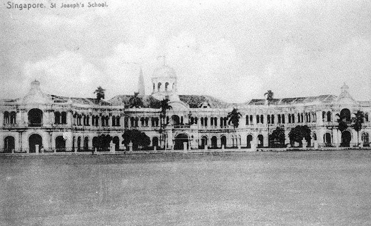 The former St Joseph's Institution (SJI) building at Bras