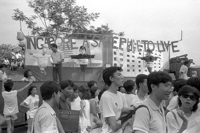 Attendees at the National University of Singapore's (NUS)