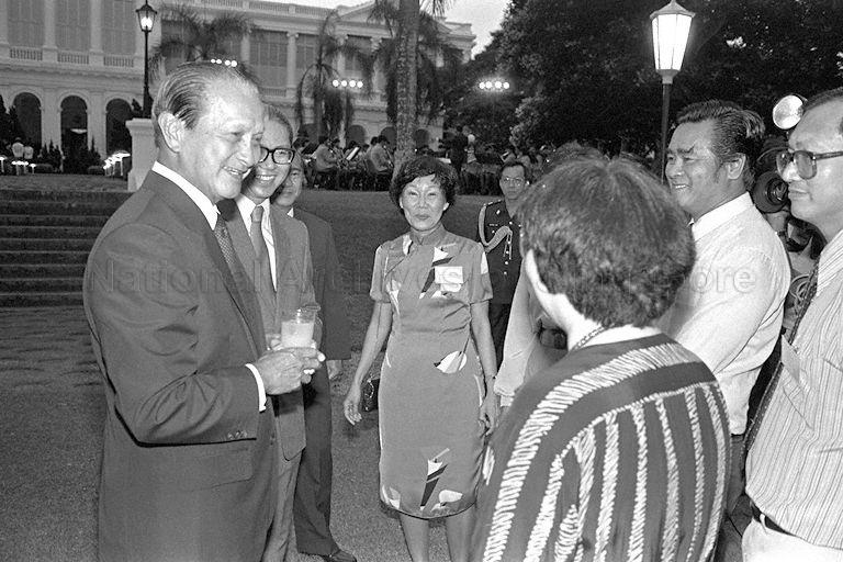 President-elect Wee Kim Wee, Minister for Trade and Industry