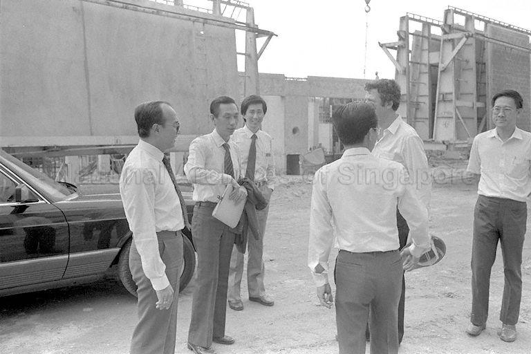 (From left) Brunei's Minister of Development, Pehin Abdul