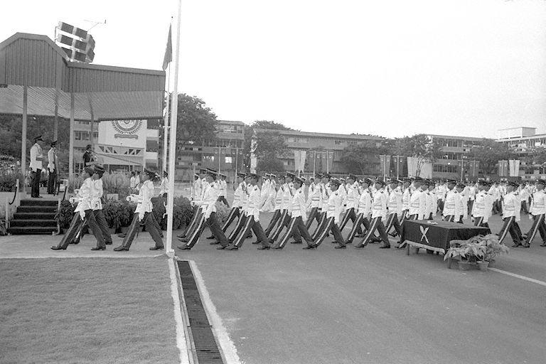 Singapore Armed Forces' (SAF) combined army, navy and air