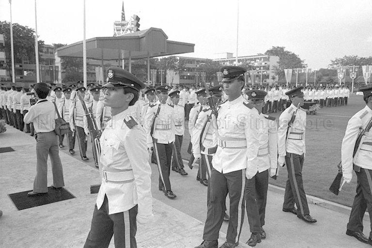 Singapore Armed Forces' (SAF) combined army, navy and air