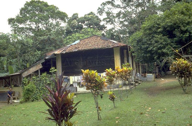 A hut in the vicinity of Istana Woodneuk at Tyersall Park,