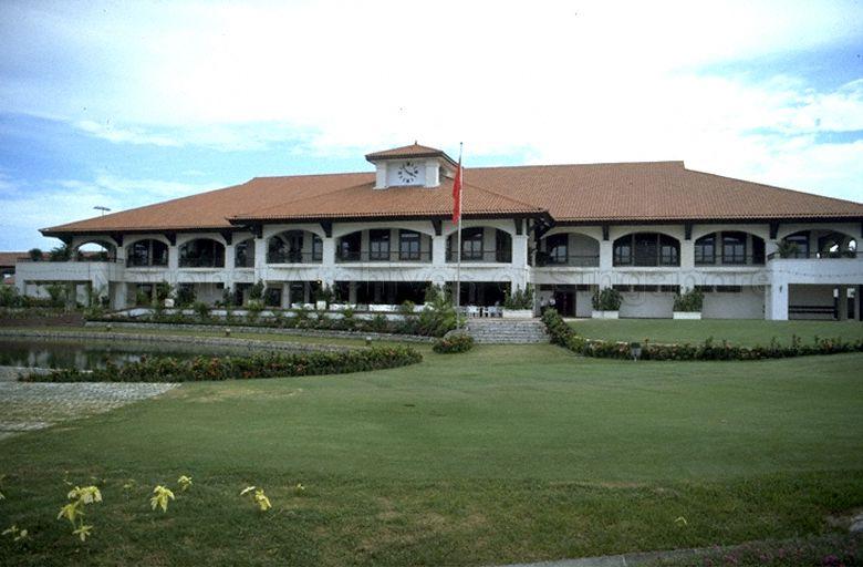 Clubhouse of Tanah Merah Country Club which is located just