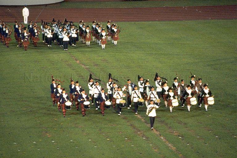 National Day Parade 1994 at National Stadium -- Performance