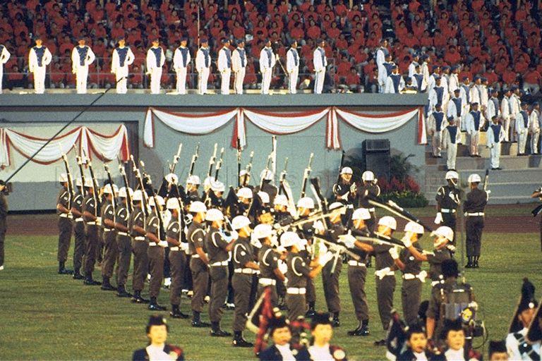 National Day Parade 1994 Preview at National Stadium -- Mass