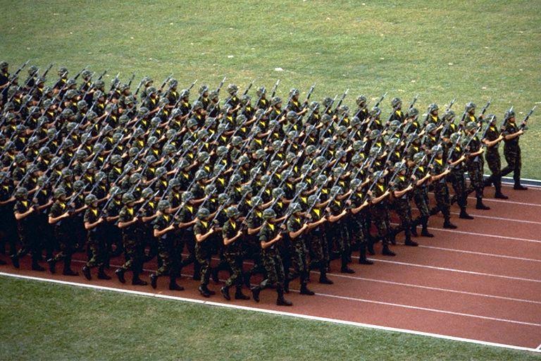 National Day Parade 1991 Preview at National Stadium