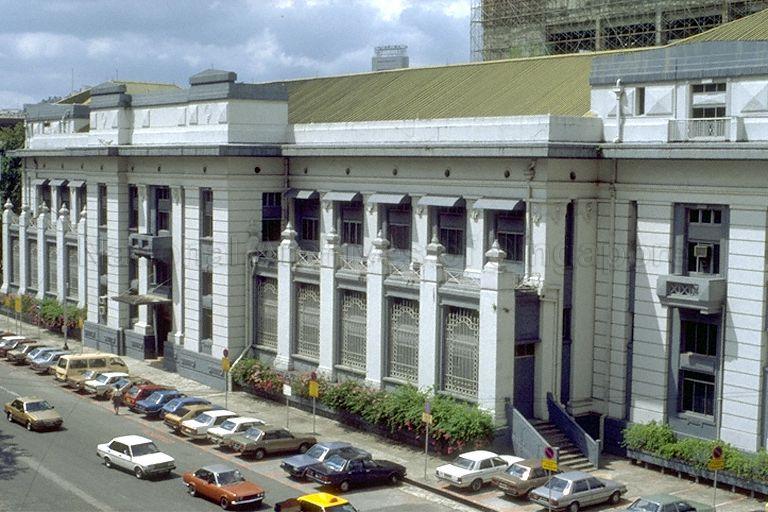 EXTERIOR VIEW OF MINISTRY OF LABOUR BUILDING, HAVELOCK ROAD