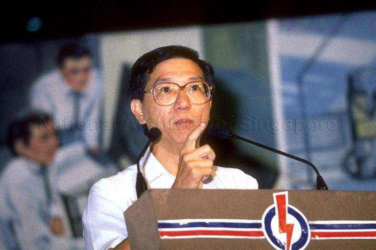 PEOPLE'S ACTION PARTY (PAP) CANDIDATE GOH CHOON KANG
